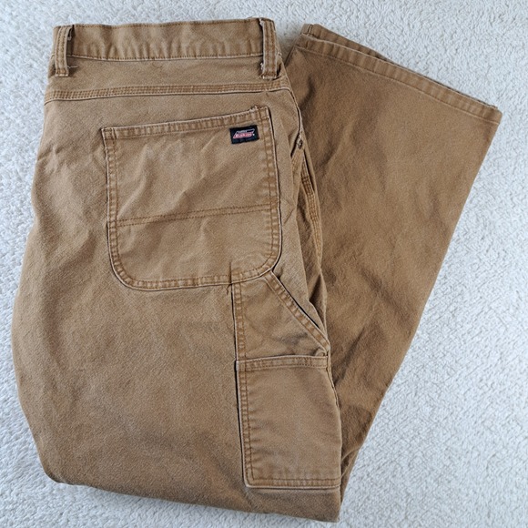 Dickies | Jeans | Dickies Rugged Carpenter Jeans Mens Size 4 X 30 Brown ...